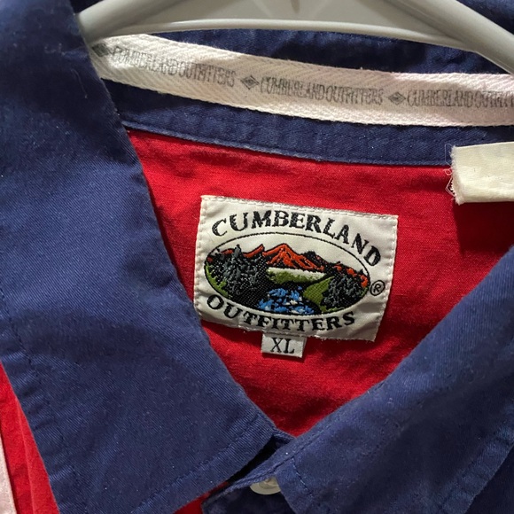 cumberland | Shirts | Vintage Cumberland Mens Xl Snap Up Front Short ...